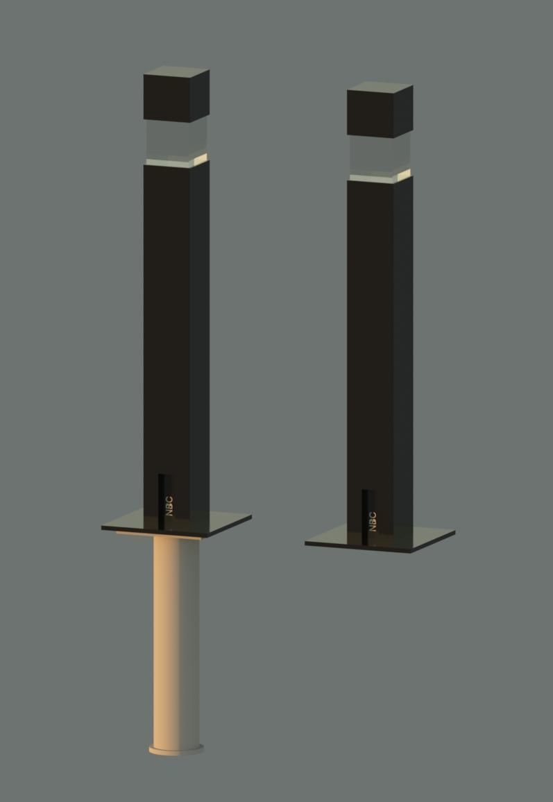 Revit - Bollard 3D model | CGTrader