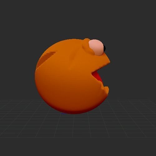 pacman 3D model animated | CGTrader