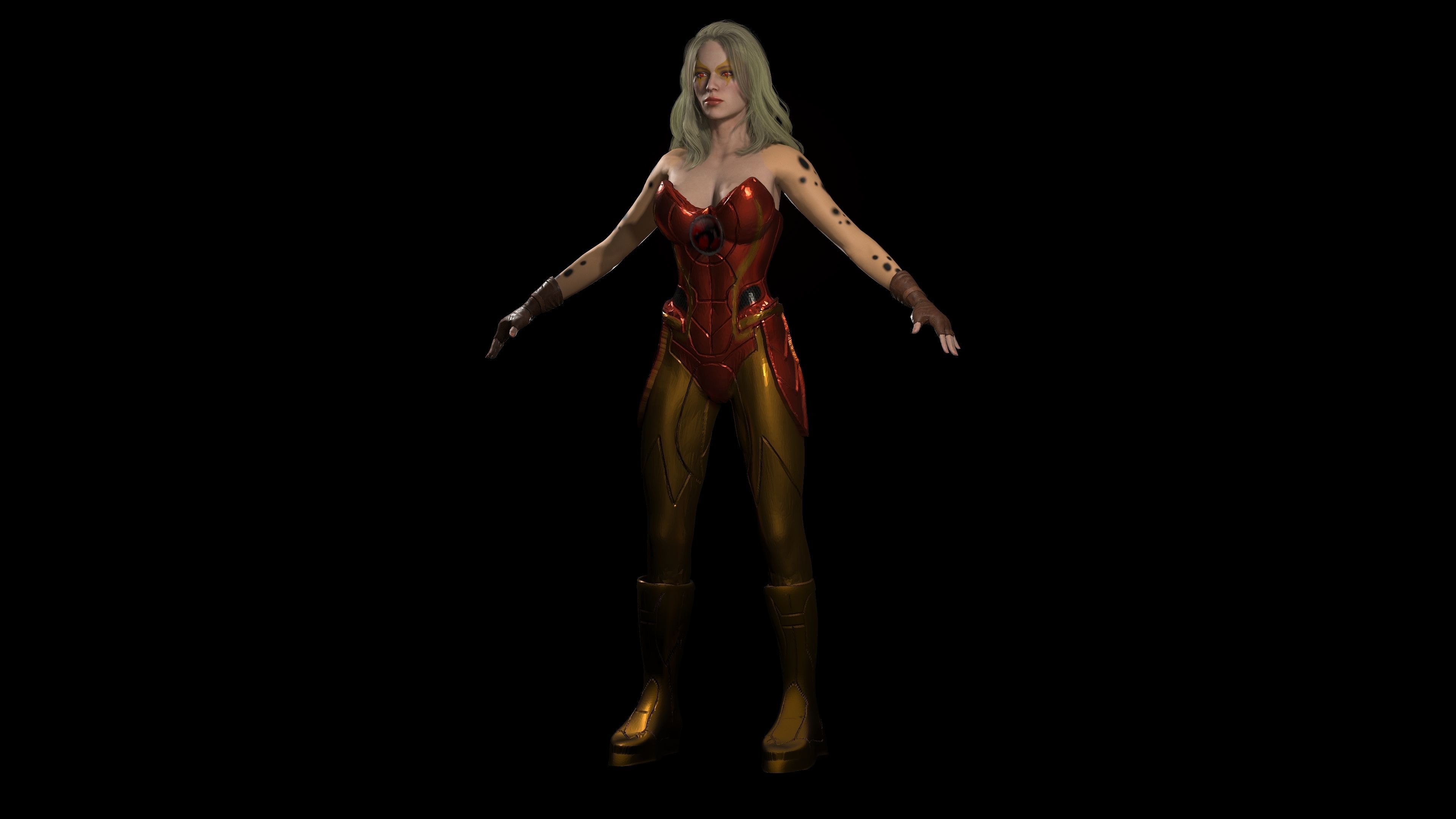 3D model Thundercats Cheetara VR / AR / low-poly | CGTrader