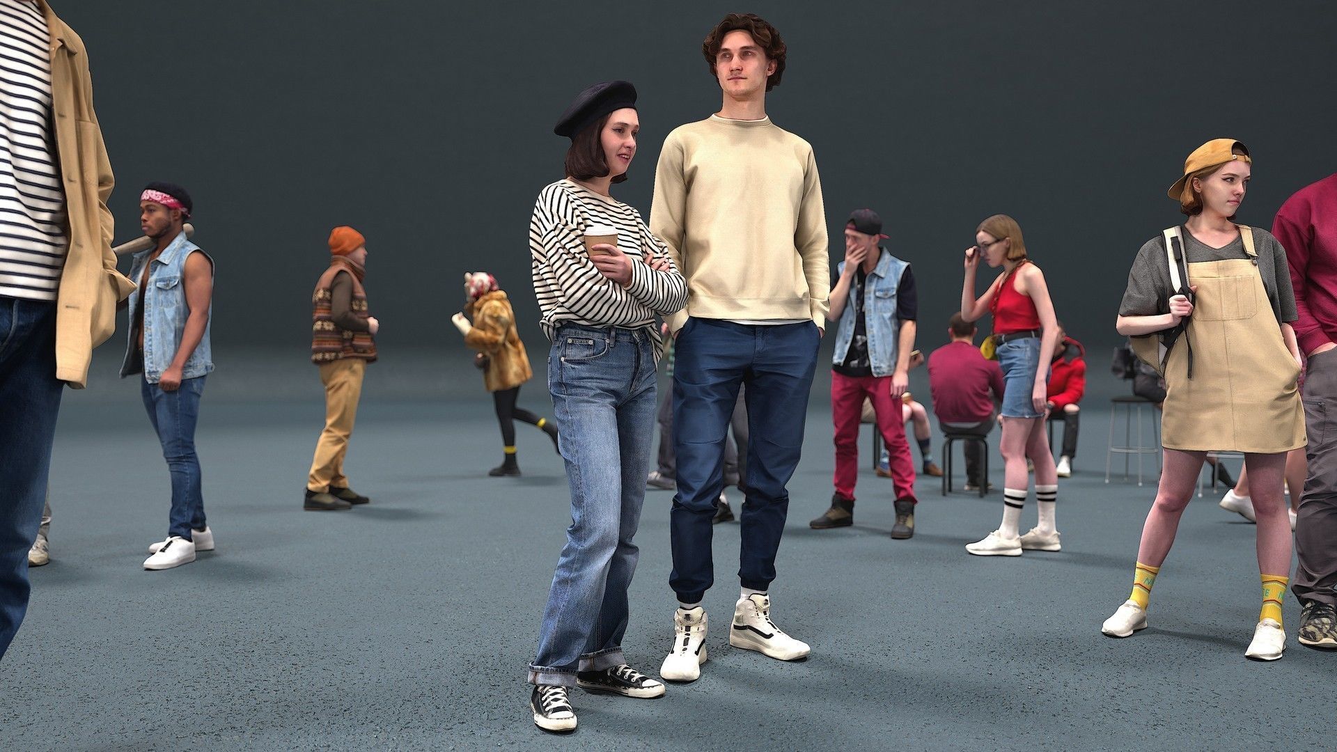 Photorealistic Characters Complete Pack 01 3D Model Collection | CGTrader