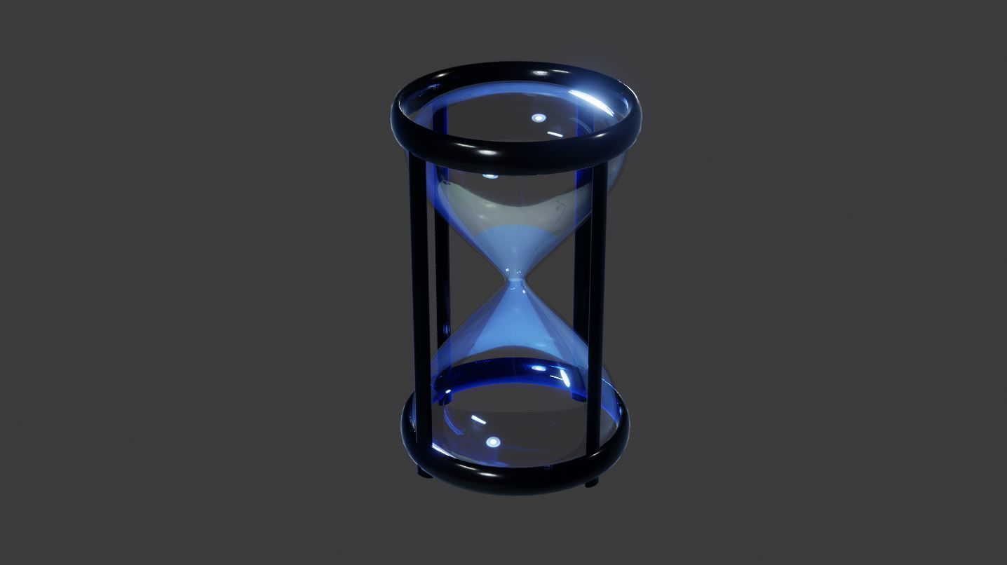 Hourglass Timer 3D Model 3D model | CGTrader