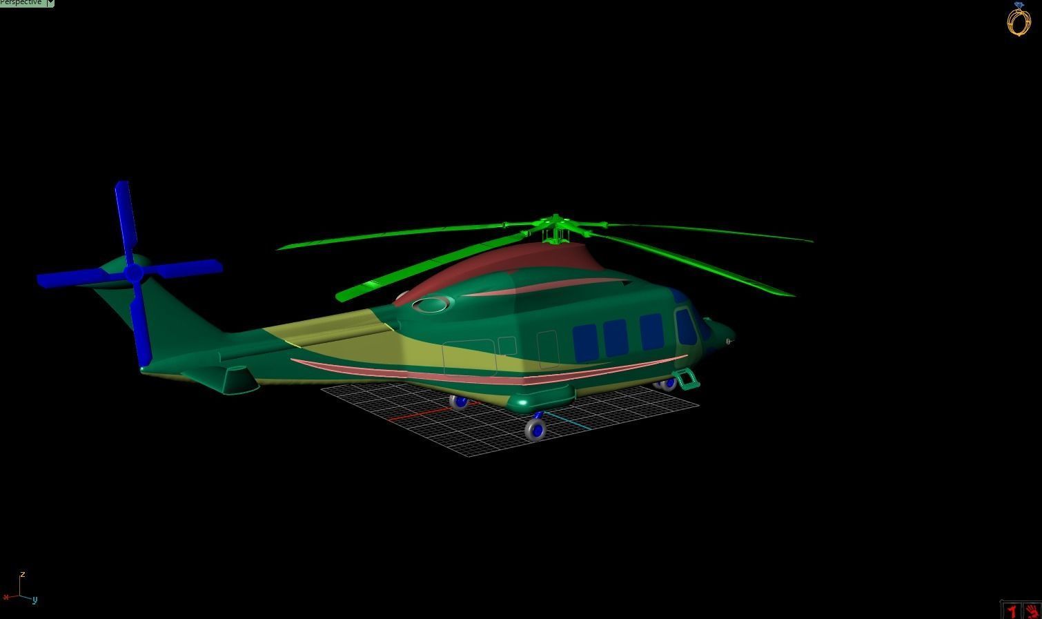 Agusta-Westland AW139 3D model | CGTrader