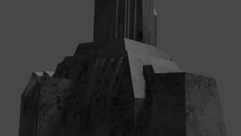 Darth Vader Fortress free 3D model | CGTrader