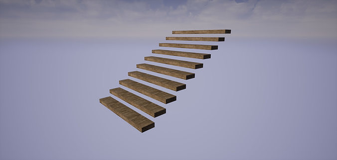 Modern Stairs 3d Model 3D model | CGTrader