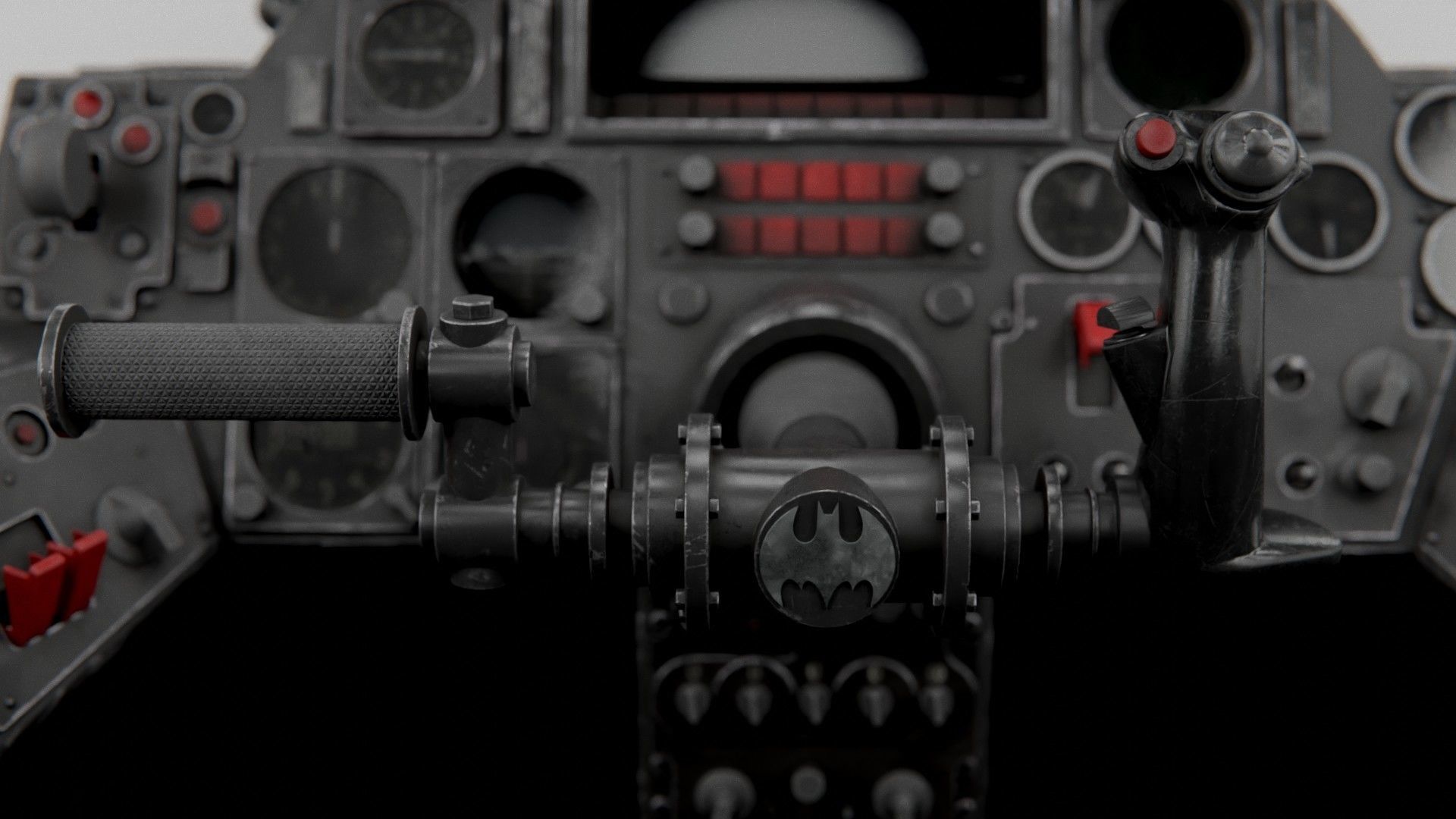 3D model 1989 Batwing VR / AR / low-poly | CGTrader