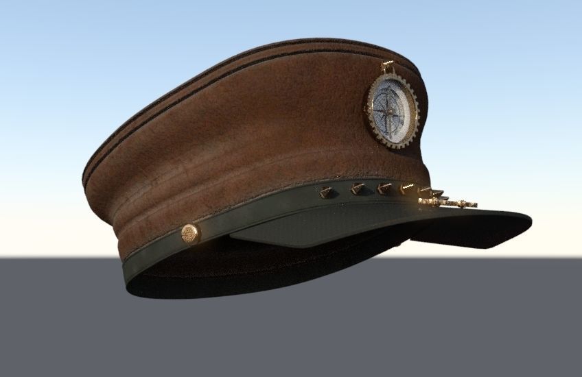 3D model Cap old VR / AR / low-poly | CGTrader