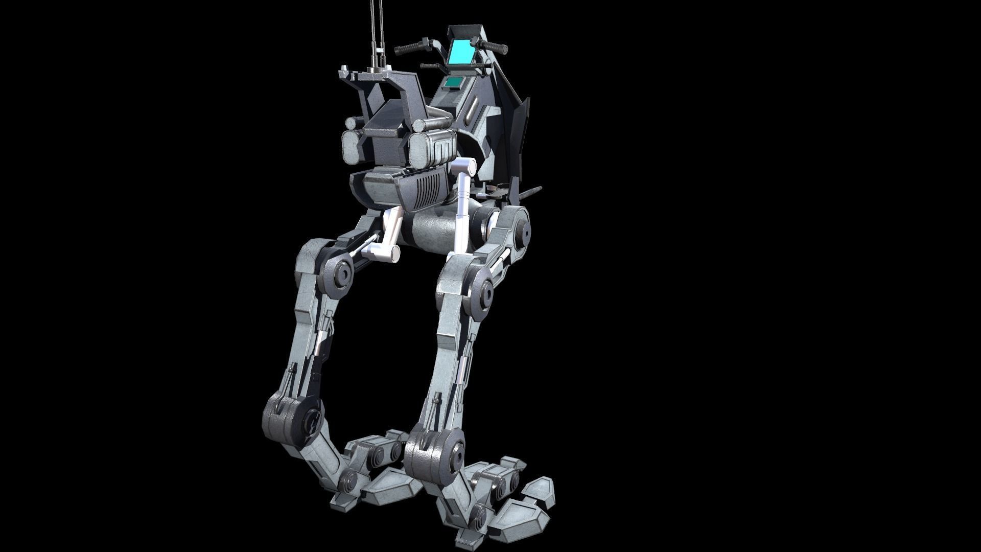 3D model Sci fi Starwars Walker VR / AR / low-poly | CGTrader