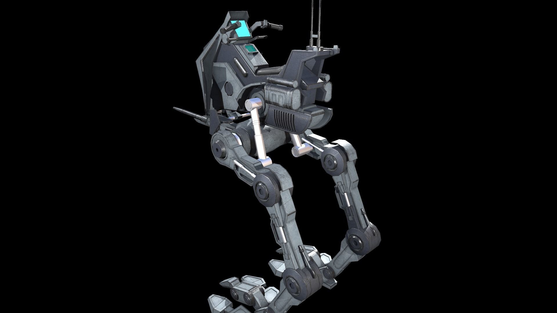3D model Sci fi Starwars Walker VR / AR / low-poly | CGTrader