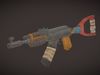 3D model Rust assault rifle I Ak 47 VR / AR / low-poly | CGTrader