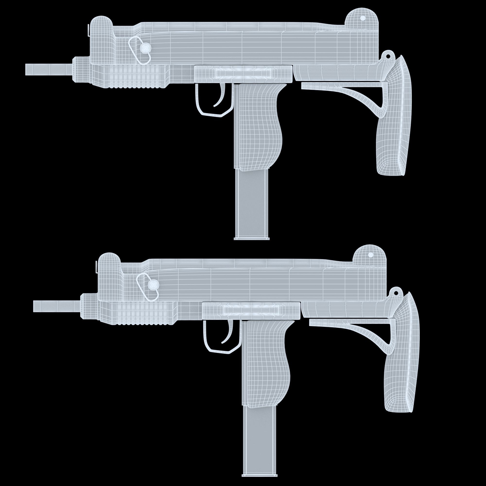 uzi 1 3D model | CGTrader