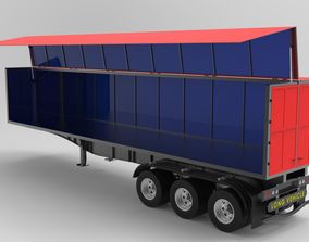 Animated Truck trailer 3D Models | CGTrader