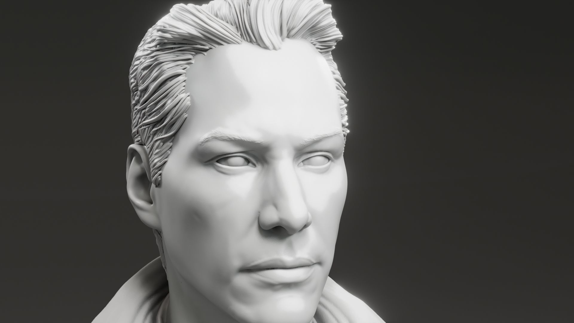 Keanu Reeves - Neo - The Matrix 3D model 3D printable | CGTrader