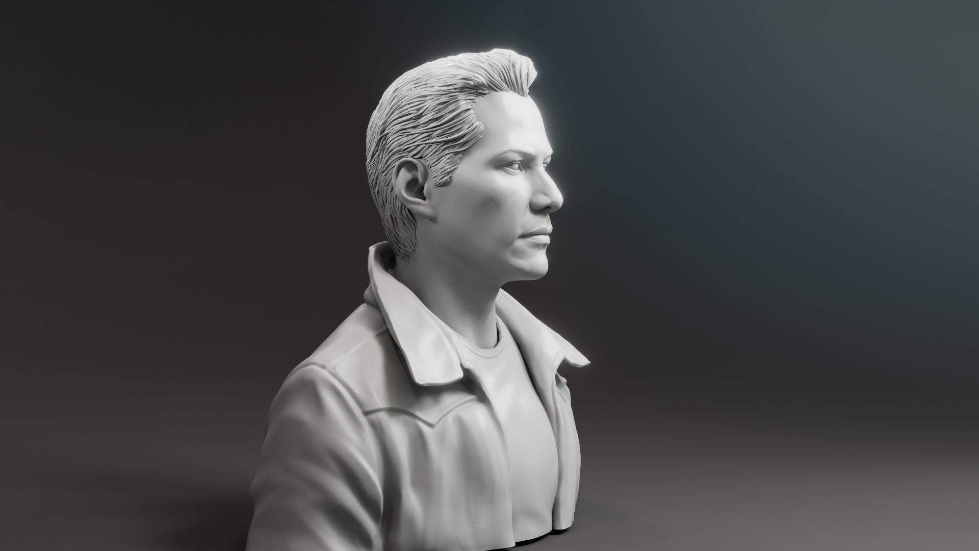 Keanu Reeves - Neo - The Matrix 3D model 3D printable | CGTrader