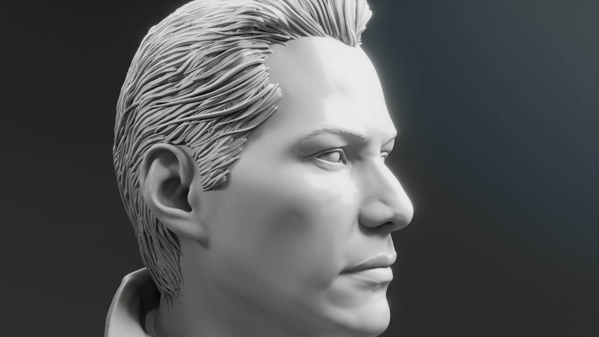 Keanu Reeves - Neo - The Matrix 3D model 3D printable | CGTrader