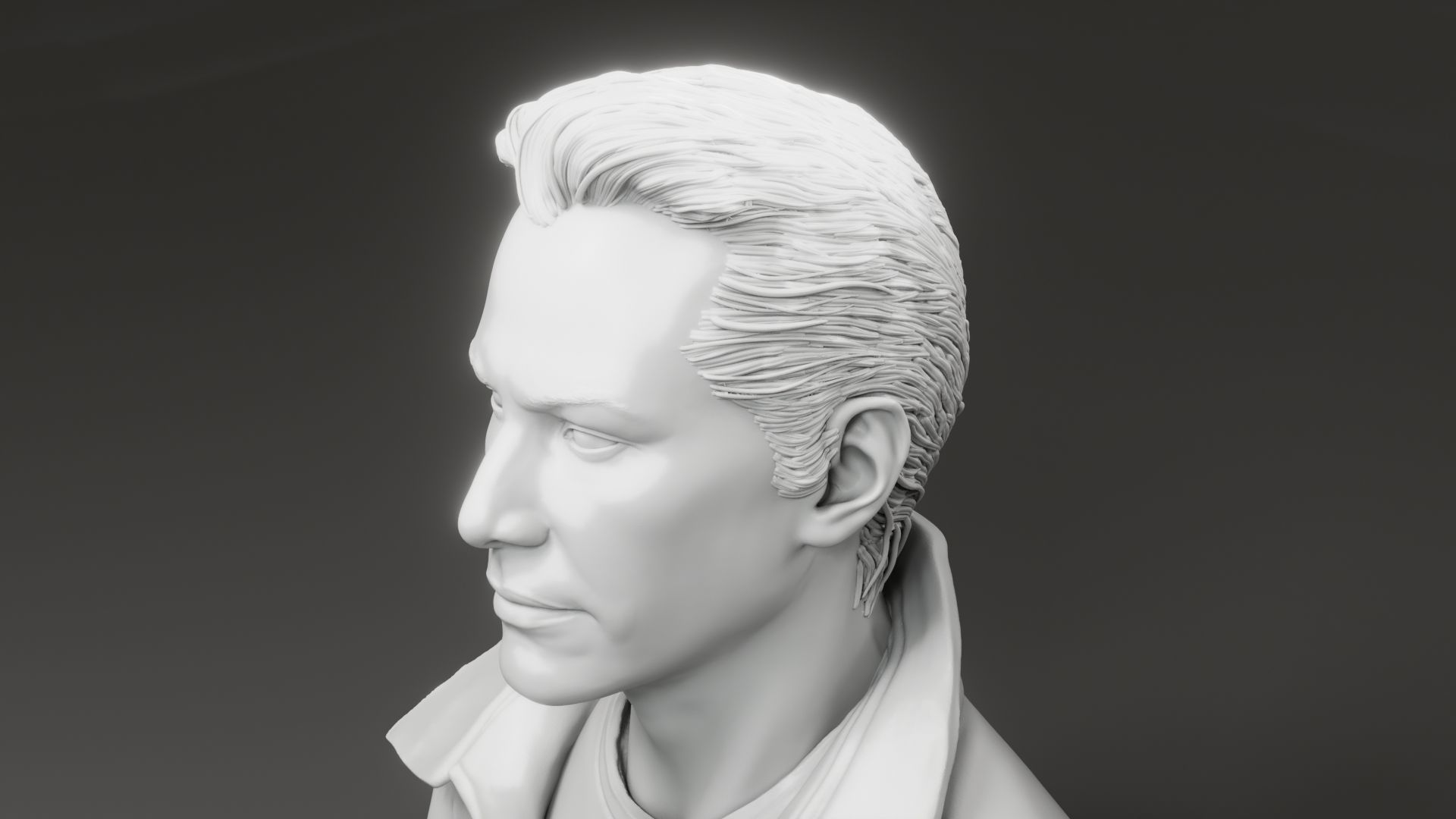 Keanu Reeves - Neo - The Matrix 3D model 3D printable | CGTrader