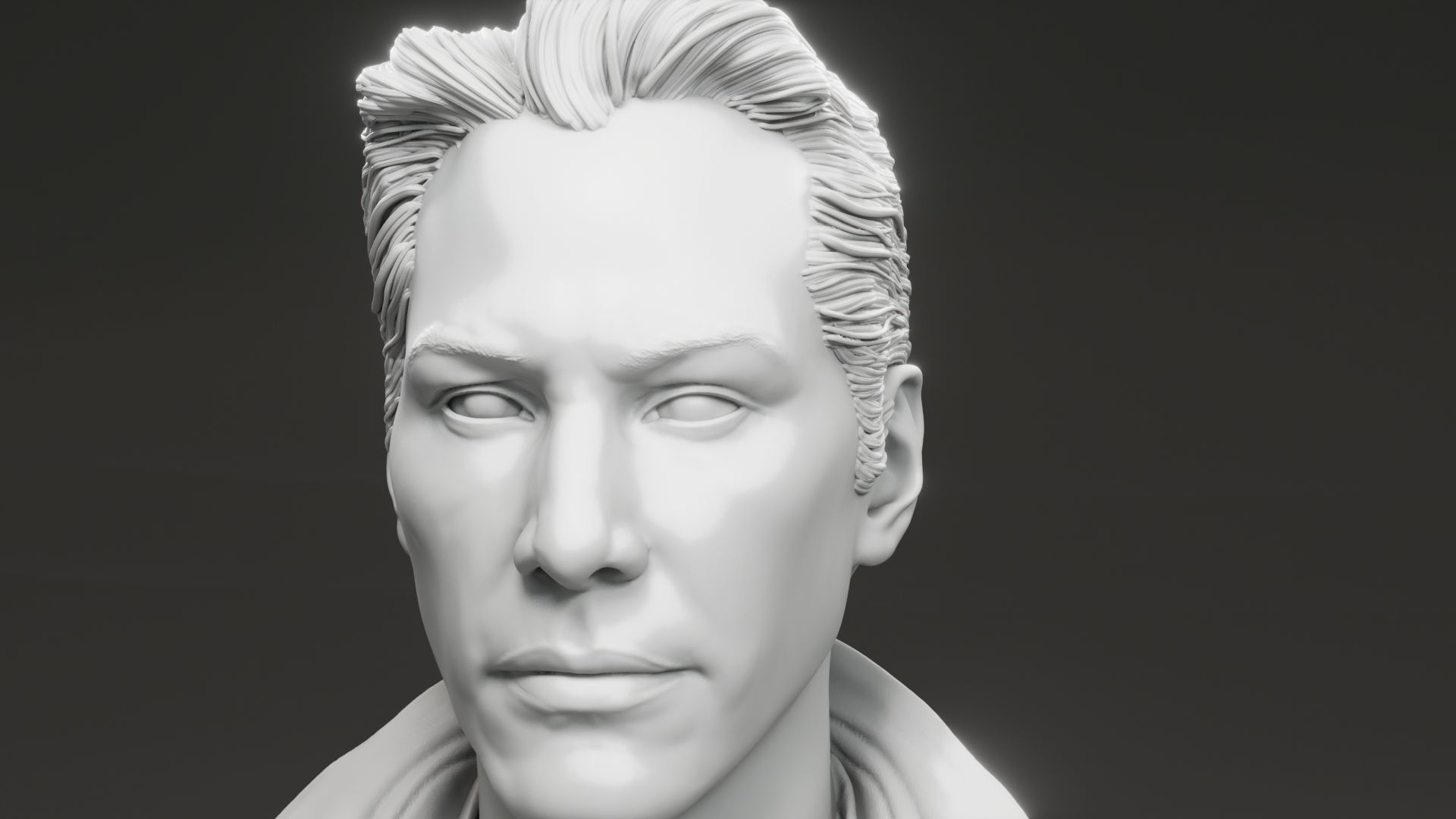 Keanu Reeves - Neo - The Matrix 3D model 3D printable | CGTrader