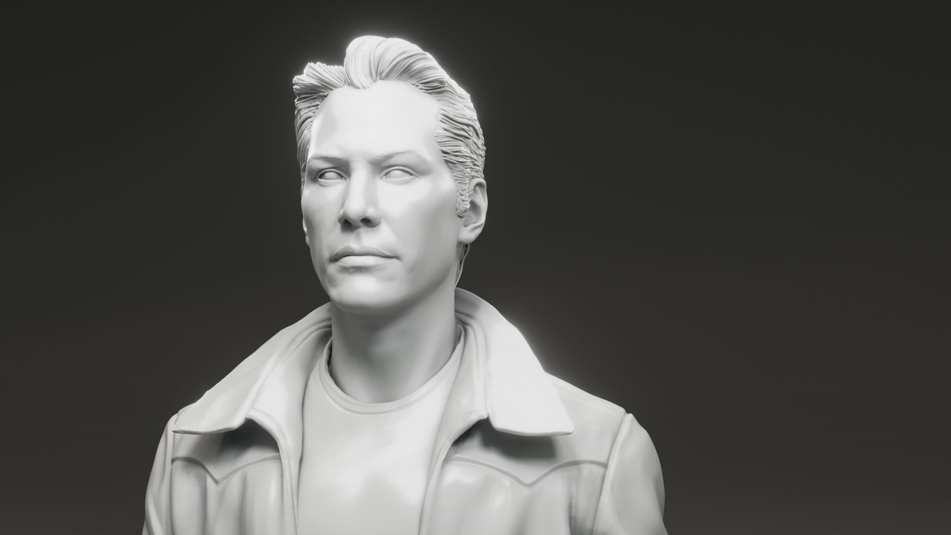 Keanu Reeves - Neo - The Matrix 3D model 3D printable | CGTrader