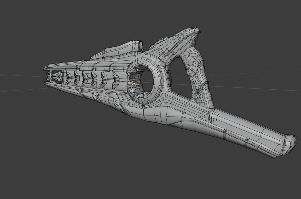3D model Halo Beam Rifle VR / AR / low-poly | CGTrader