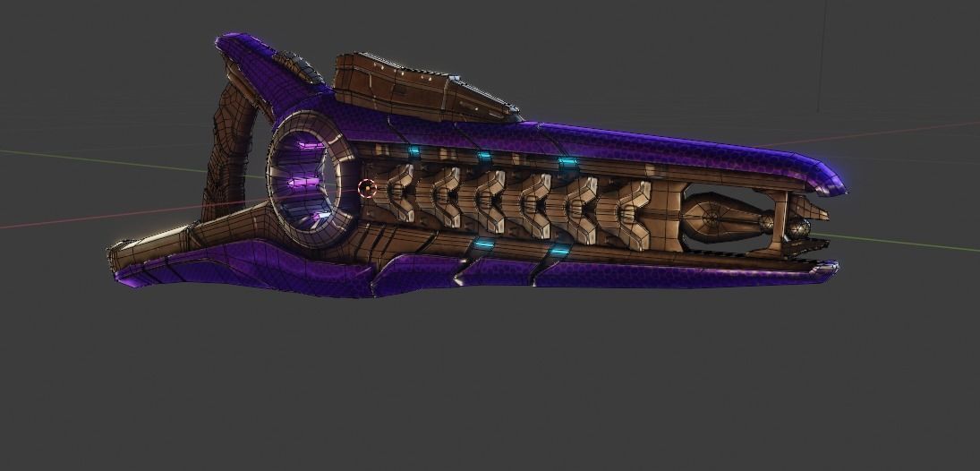 3D model Halo Beam Rifle VR / AR / low-poly | CGTrader