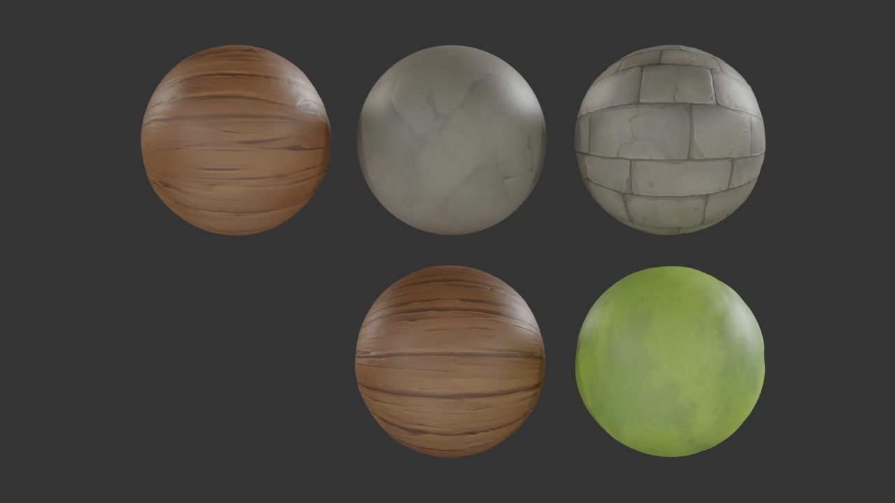 Texture Basic Stylized Environment Texture Pack VR / AR / low-poly ...