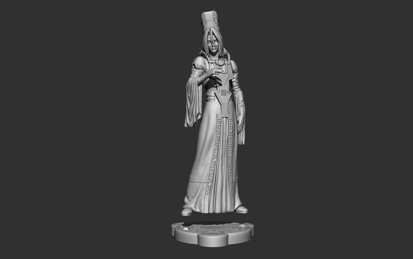 PSO FOmar character model 3D model 3D printable | CGTrader