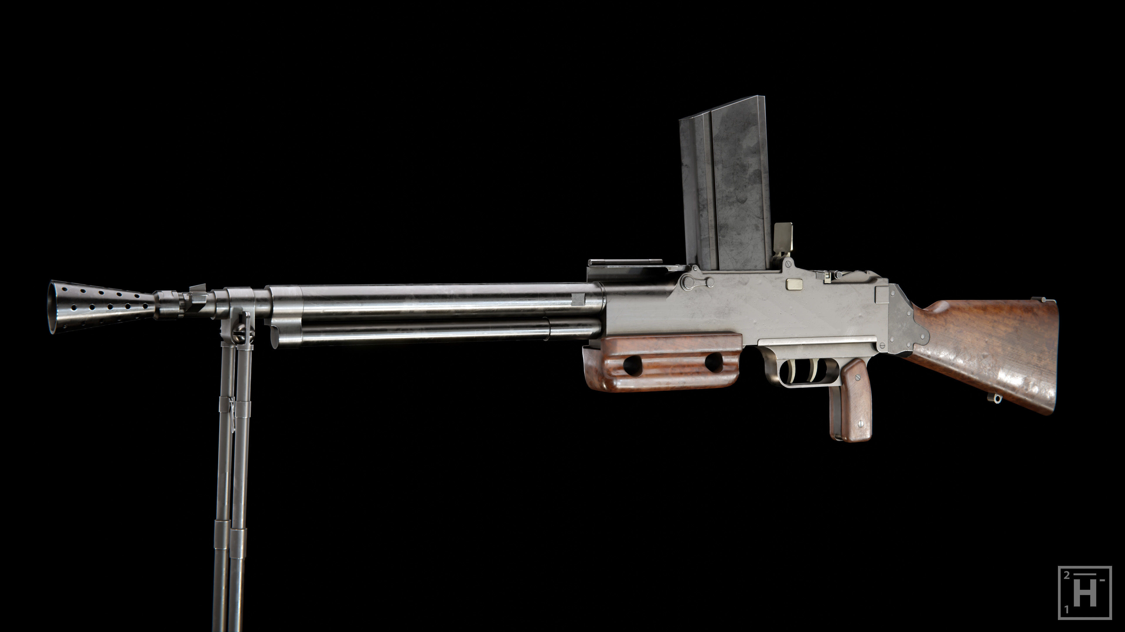 3D model Chatellerault FM M24-29 VR / AR / low-poly | CGTrader