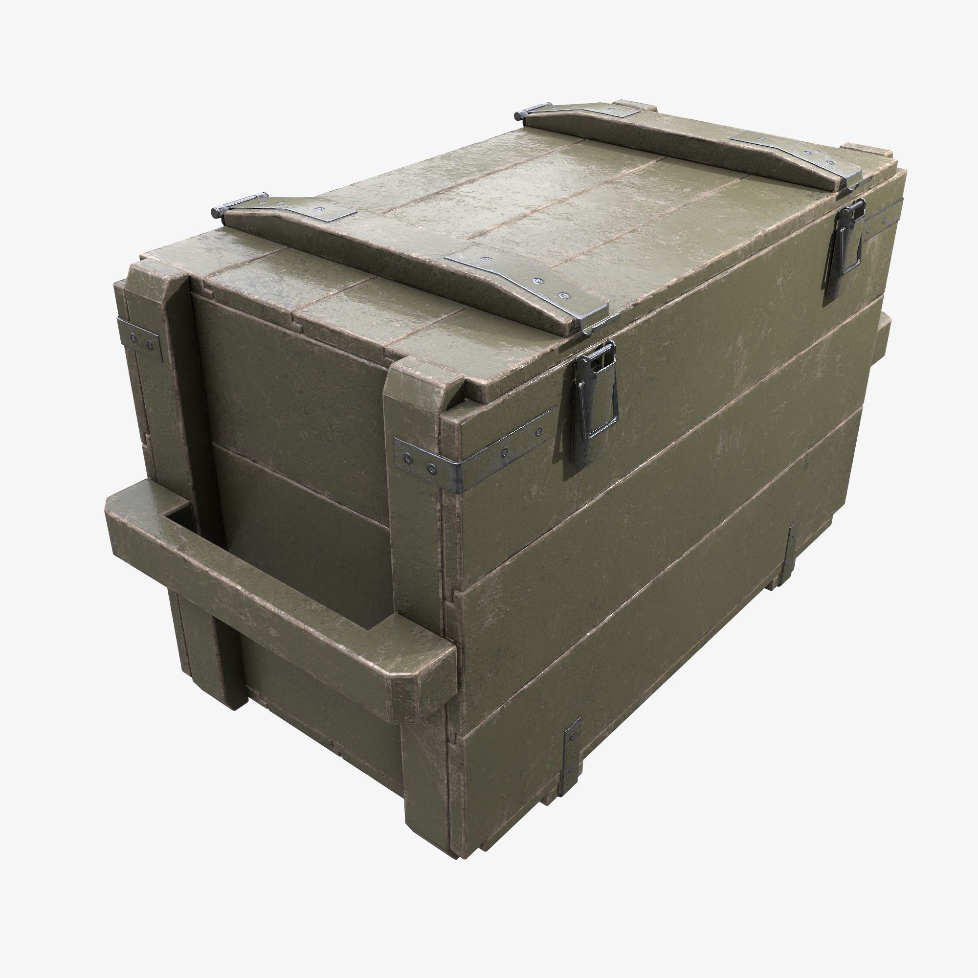 3D model Military Crate 01 3D model VR / AR / low-poly | CGTrader