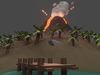 Volcanic Island free VR / AR / low-poly 3D model | CGTrader