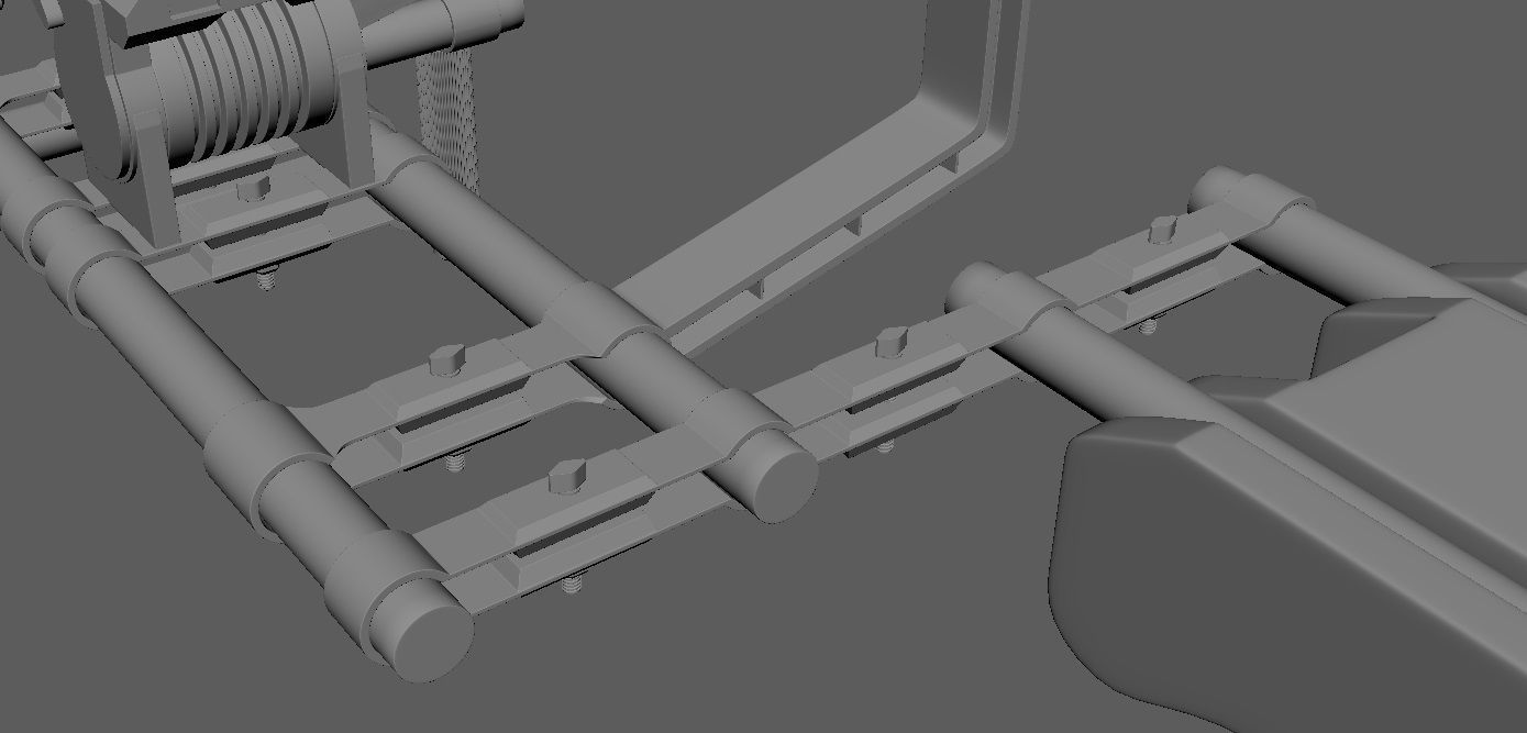 Camera Shoulder Rig 3D model | CGTrader