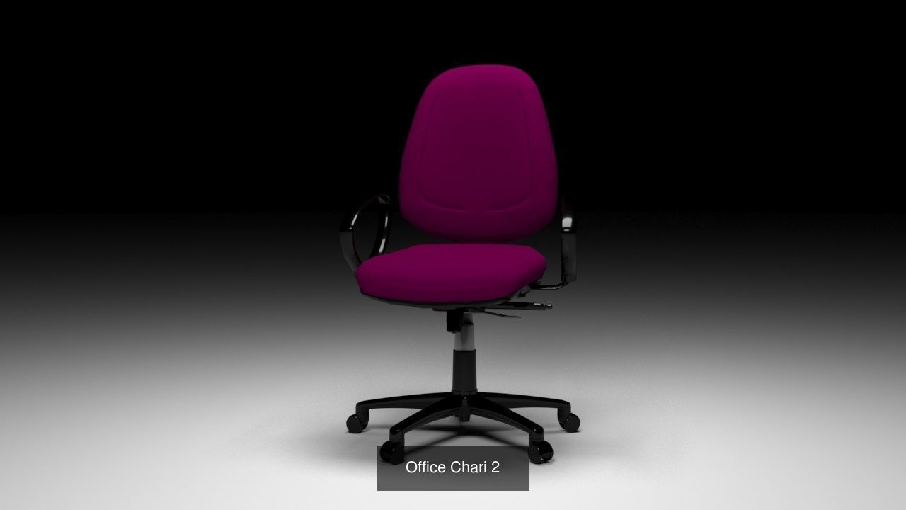 Chairs chair with seat and chrome frame 3D Model Collection | CGTrader