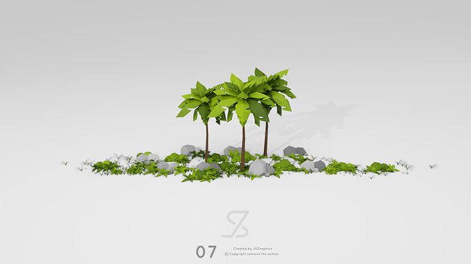 Palm Tree free VR / AR / low-poly 3D model animated rigged | CGTrader