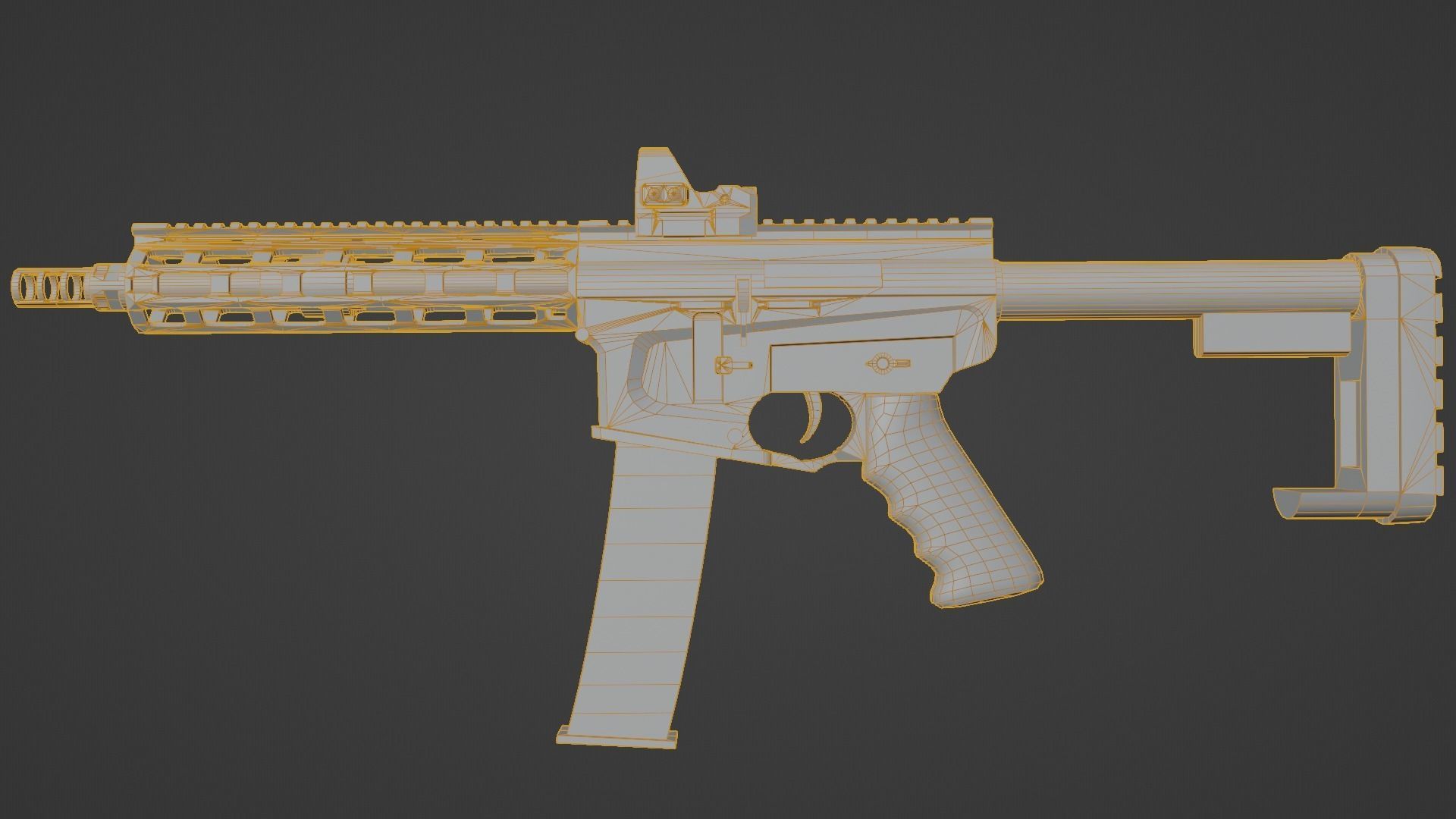 3D model RIFLE ag VR / AR / low-poly | CGTrader