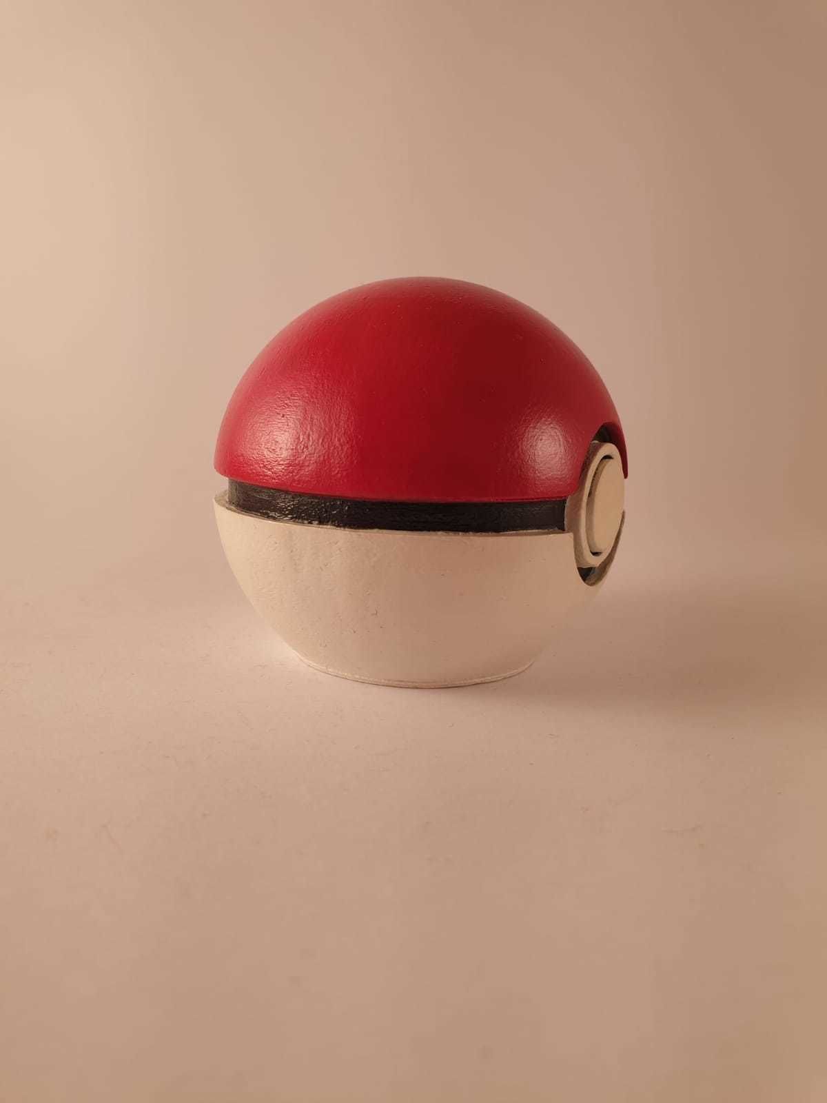High Quality Pokeball Flat Based Printable 3D model 3D printable | CGTrader