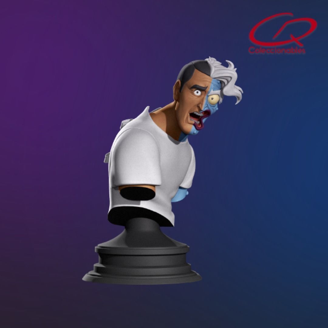 The Batman Animated Series - Harvey Two face 3D model 3D printable ...