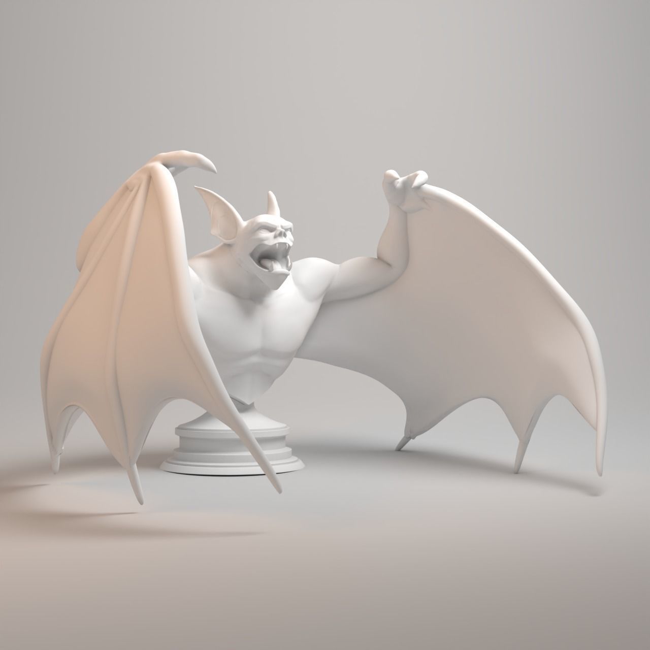 The Batman Animated Series - Man Bat Doble PACK 3D model 3D printable ...