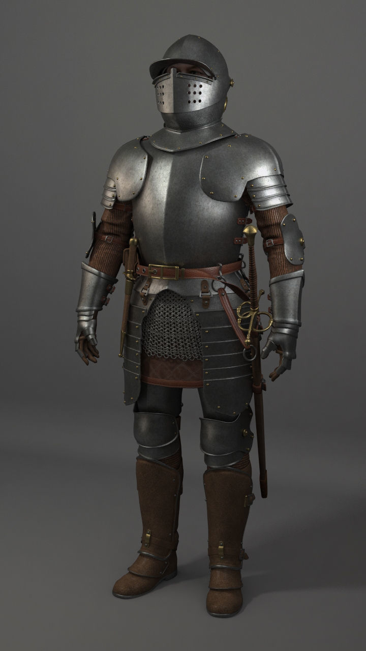 Knight 3D model | CGTrader
