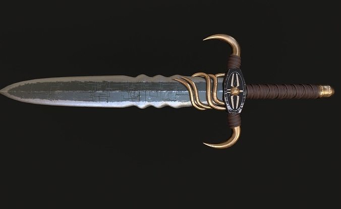 LEGENDARY HORN GREAT SWORD 3D model | CGTrader