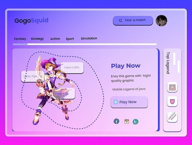 ui mask 3D model animated | CGTrader