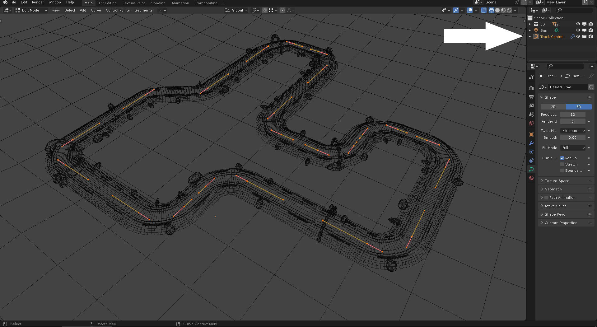 3D model Race Track Collection for Games VR / AR / low-poly | CGTrader