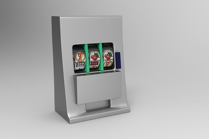 3D model Stilized Slot Machine VR / AR / low-poly | CGTrader