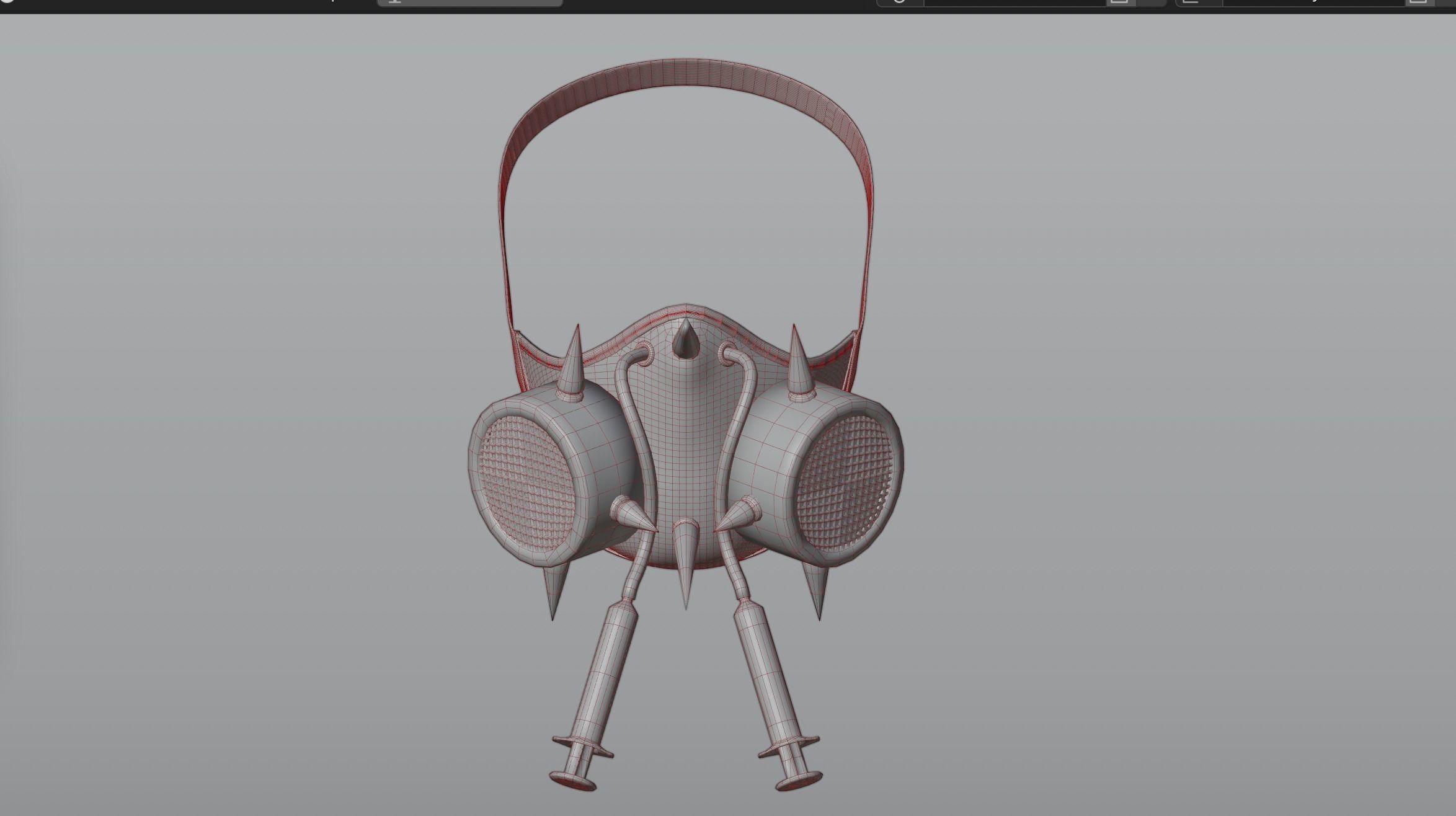 Toxic mask 3D model | CGTrader