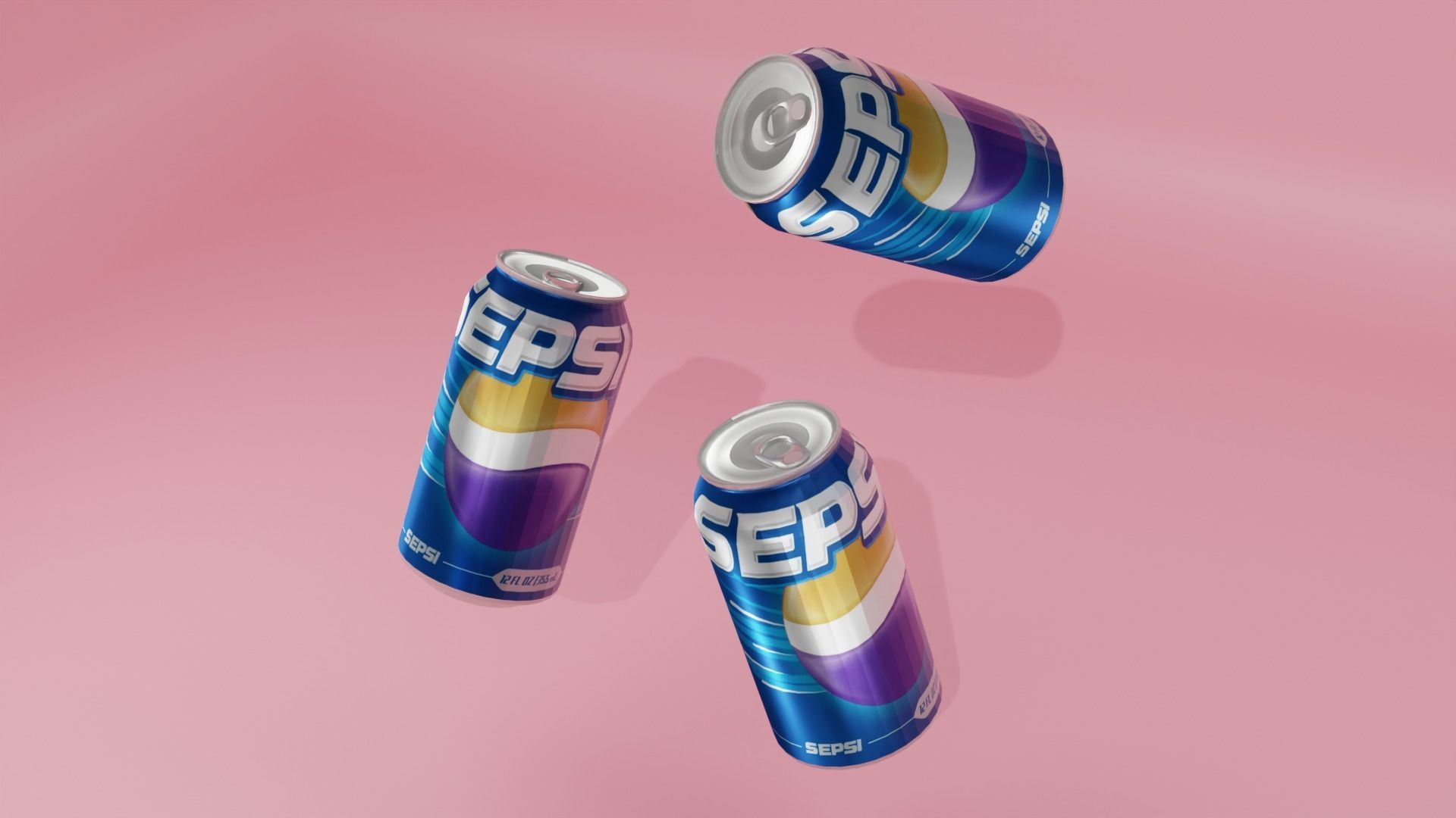 3D model Sepsi fresh drink Dont cola VR / AR / low-poly | CGTrader