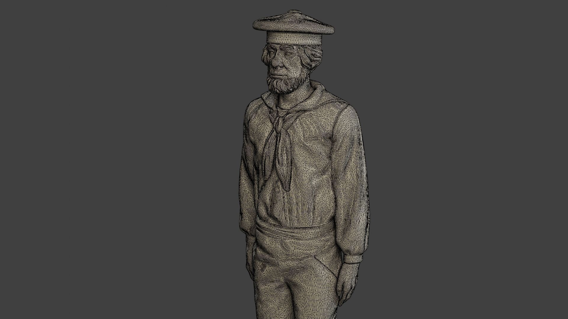 American Sailor Civil War Union Attention3 ACWUS1 3D model 3D printable ...