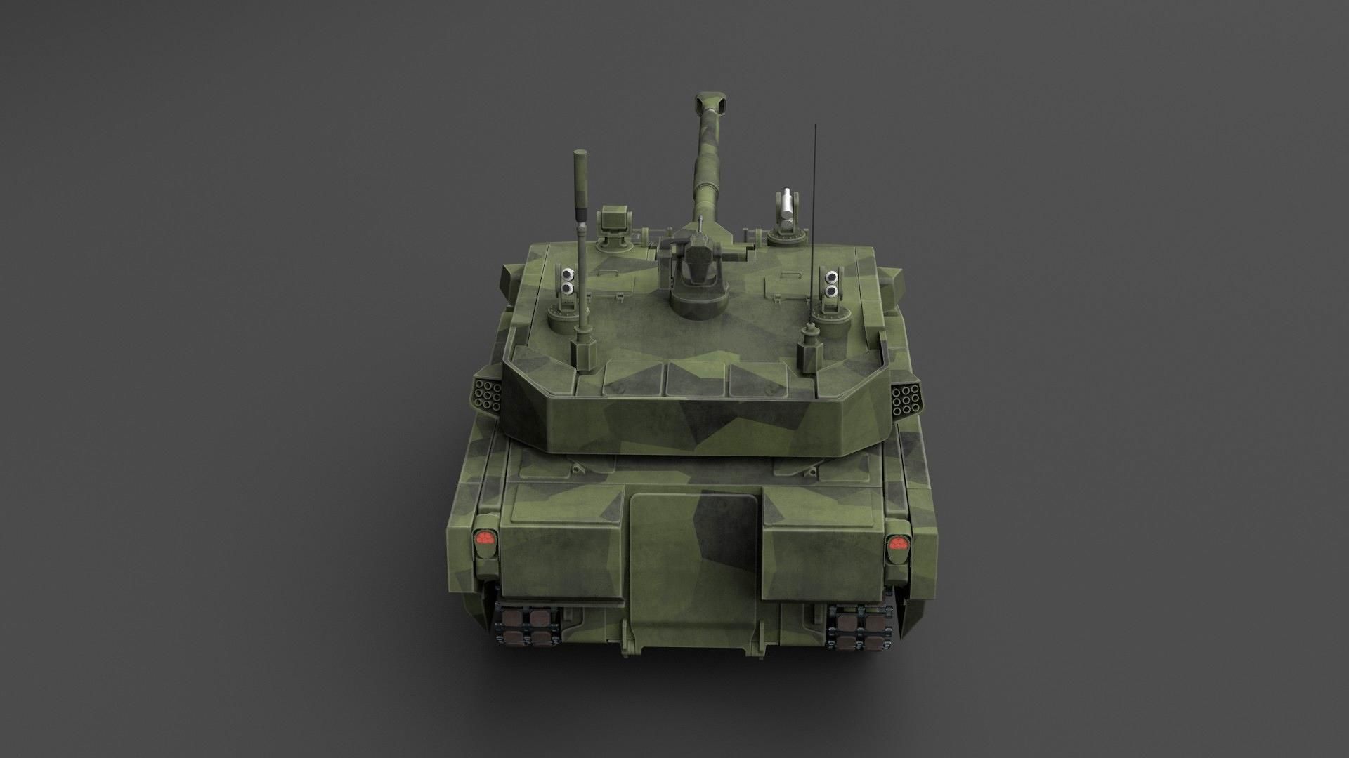 General Dynamics Griffin3 105mm Gun 3D model | CGTrader