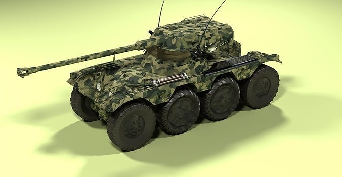 Panhard EBR 90 3D model | CGTrader