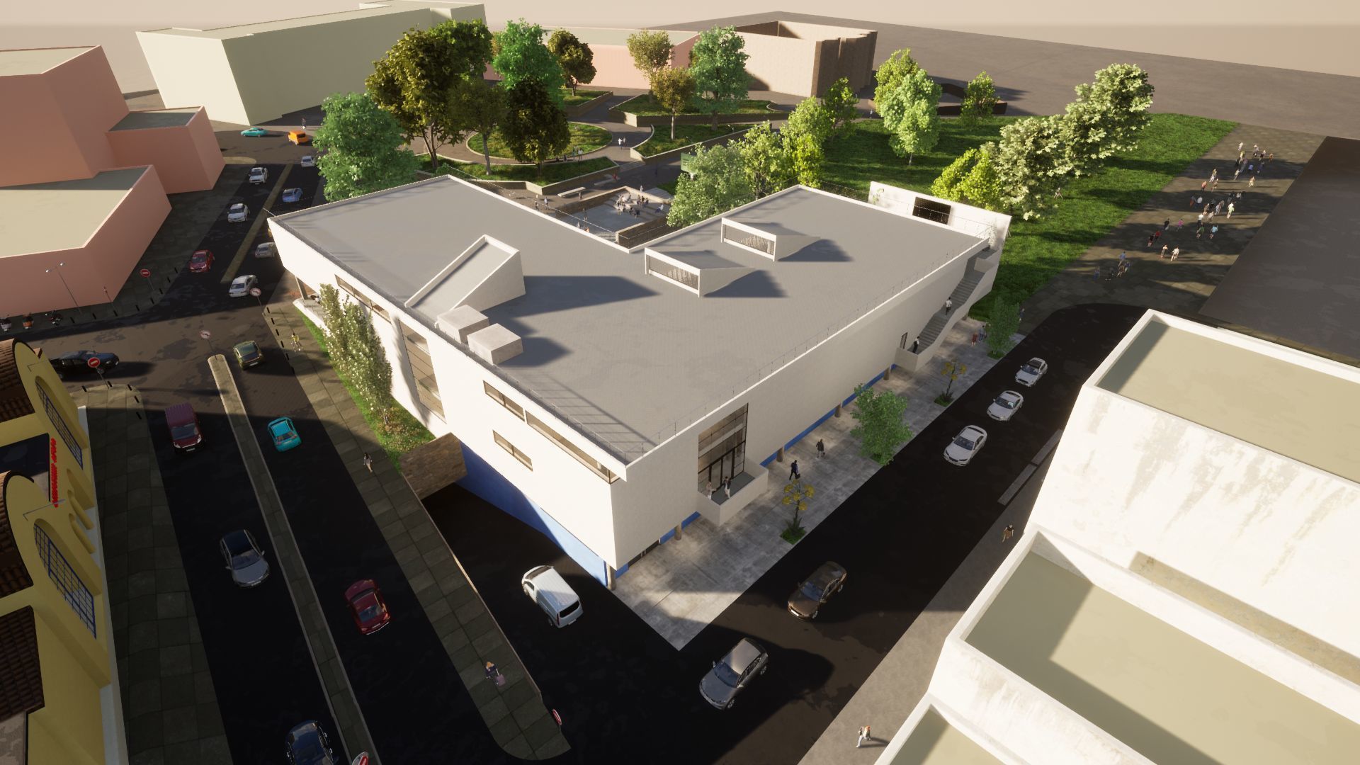 ARCHITECTURAL MUSEUM for Twinmotion and Unreal Engine 4 3D model | CGTrader