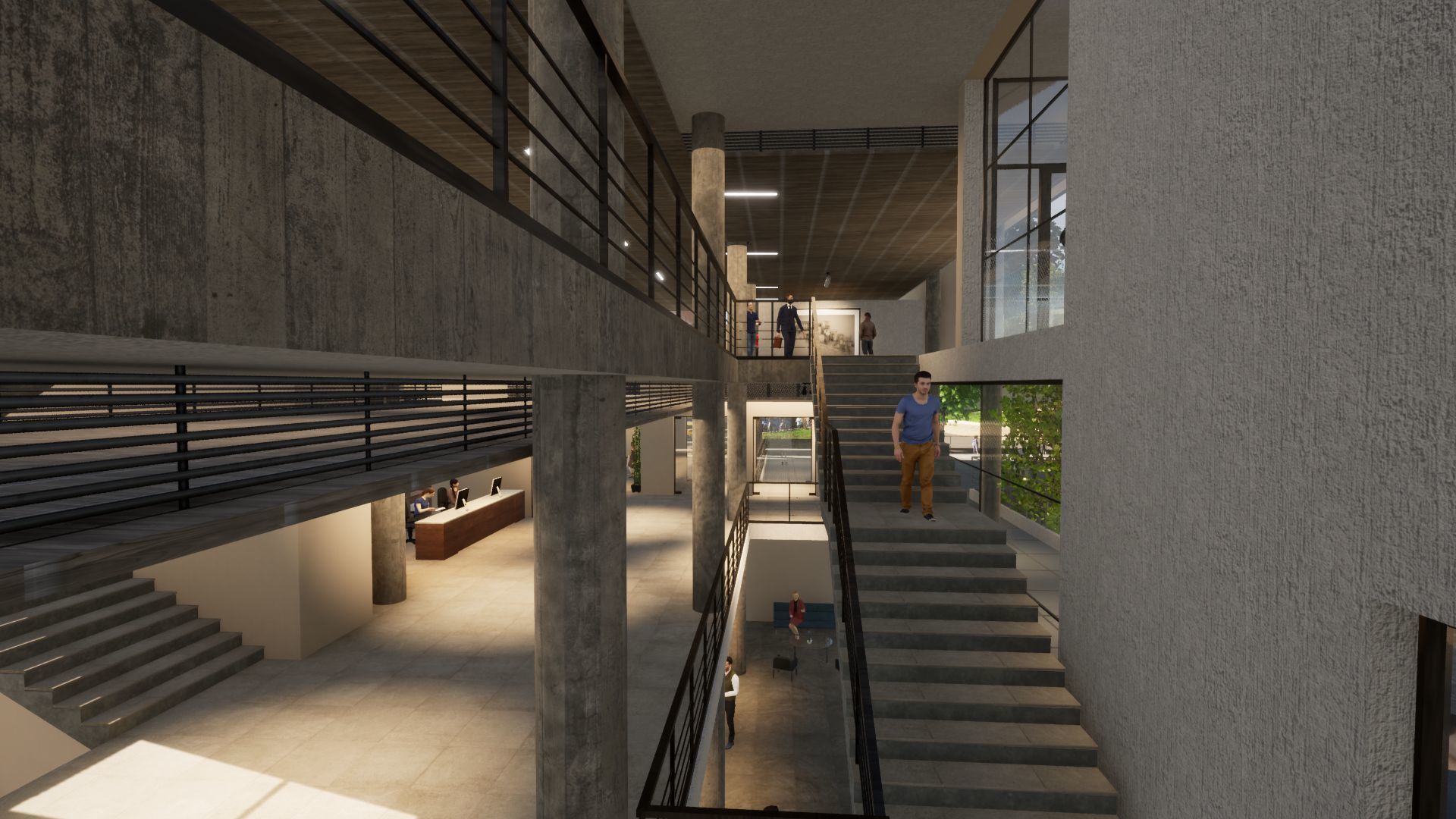 ARCHITECTURAL MUSEUM for Twinmotion and Unreal Engine 4 3D model | CGTrader