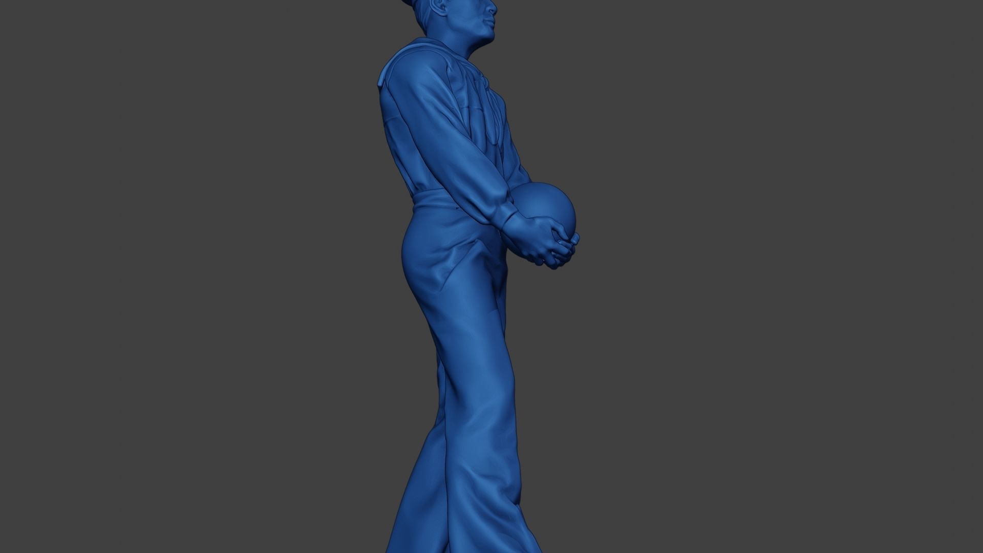 American Sailor Civil War Union CannonBall ACWUS2 3D model 3D printable ...