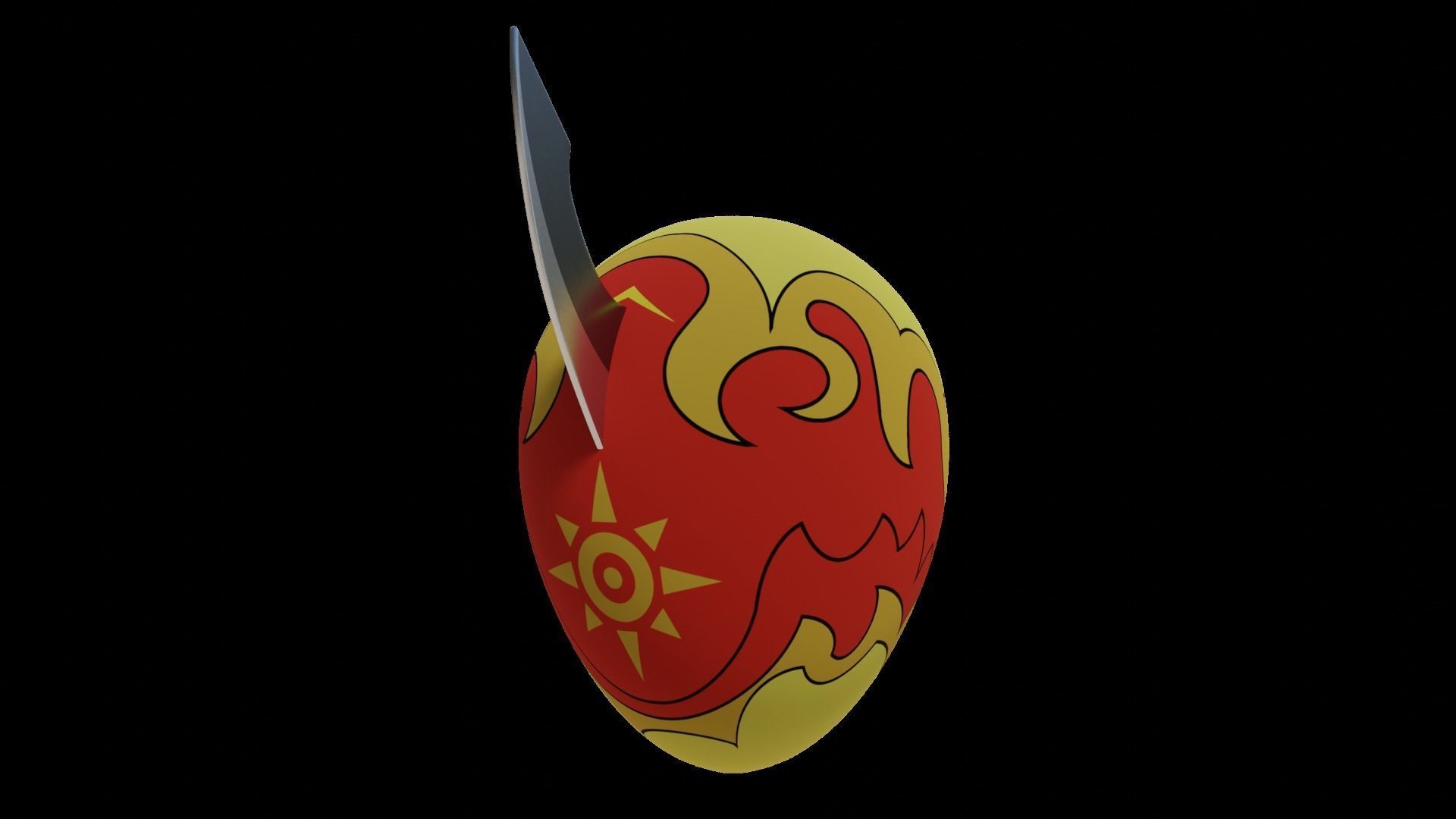 Digimental of Courage 3D model | CGTrader
