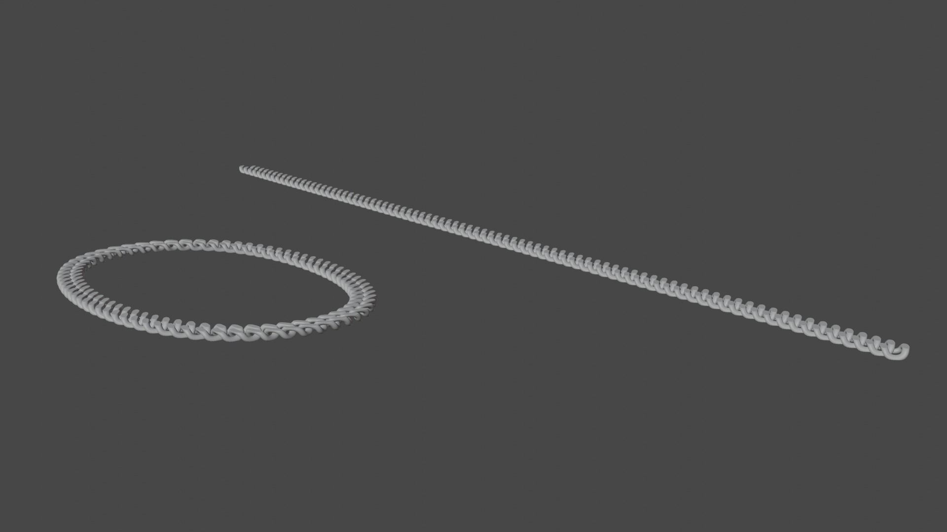 Cuban Link Chain free 3D model rigged | CGTrader